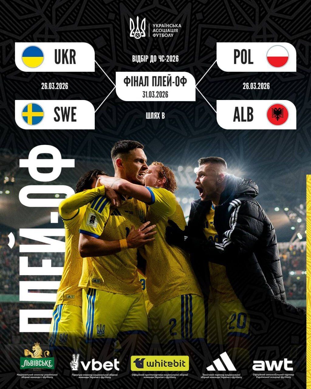 Украина Швеция футбол - прогноз на плей-офф отбора ЧМ-2026 - коэффициенты и кто выиграет | OBOZ.UA