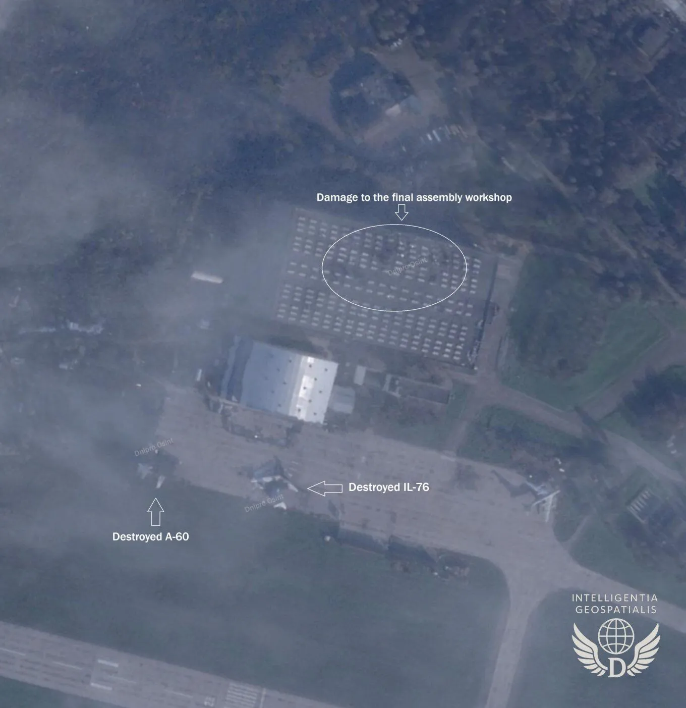 А-100ЛЛ – у Таганрозі підтверджено знищення дослідного літака для заміни ДРЛВ А-50 | OBOZ.UA