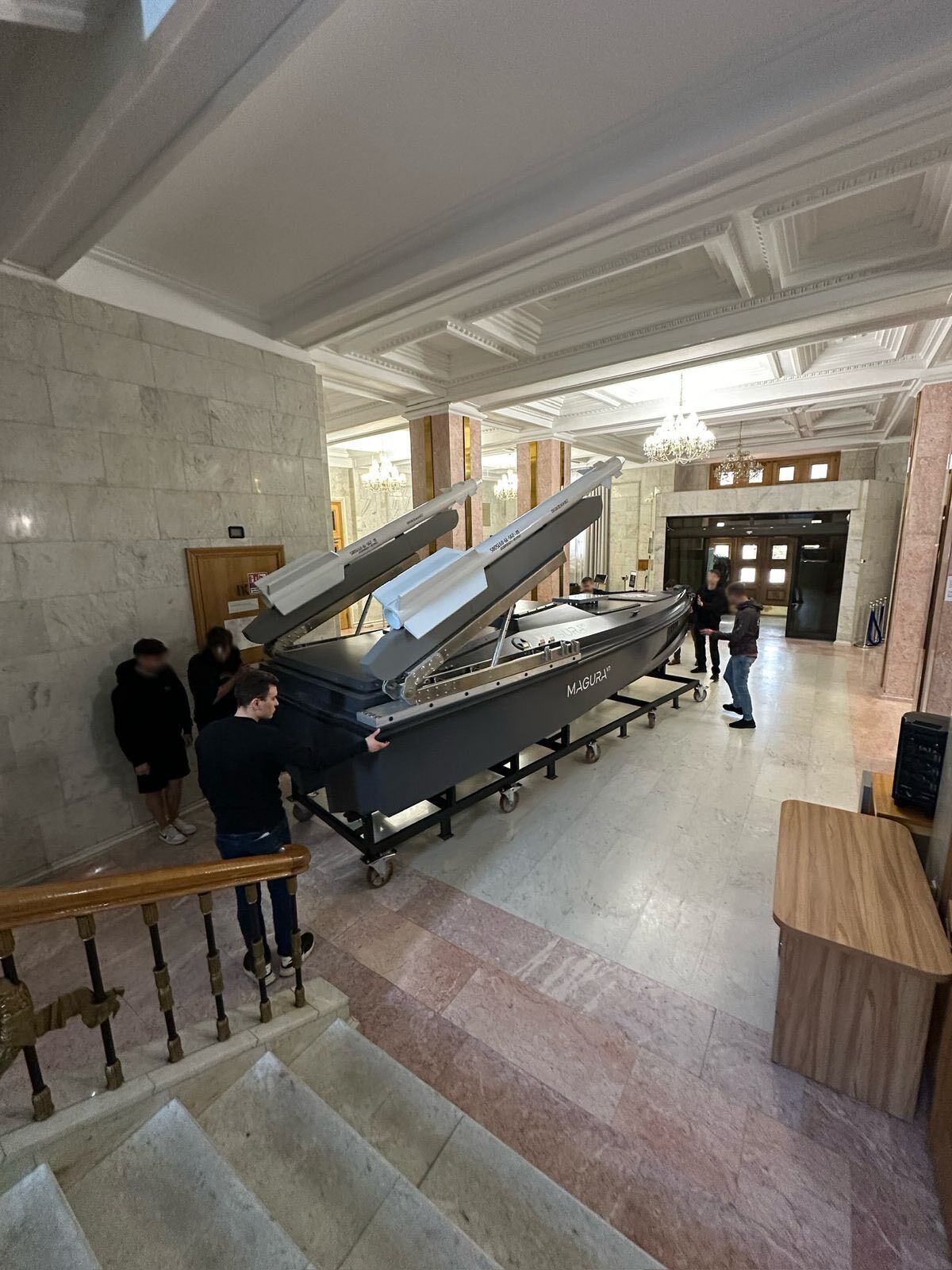 Magura V7 – у МЗС України встановили макет надводного безпілотного човна – фото і характеристики ...