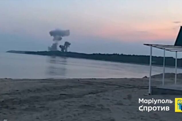 Последствия "бавовны" под Мариуполем | Видео | OBOZ.UA