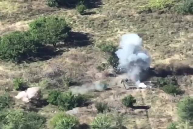 Знищення російського Т-90 за допомогою дрона | Відео | OBOZ.UA
