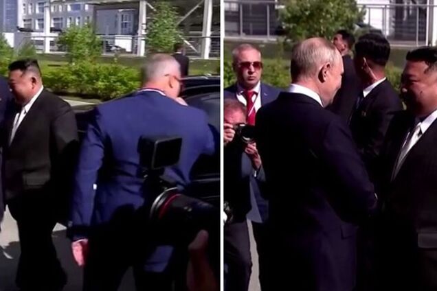 Путин встретился с Ким Чен Ином на космодроме Восточный Oboz Ua