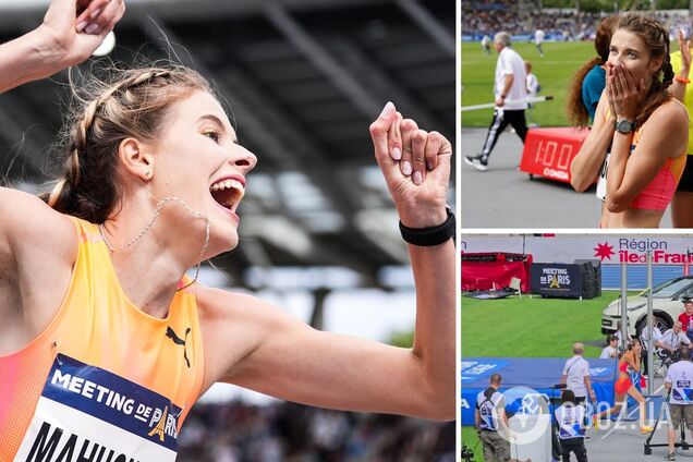 Невероятные эмоции Магучих после прыжка, ставшего мировым рекордом, попали на видео | Спорт Oboz ...