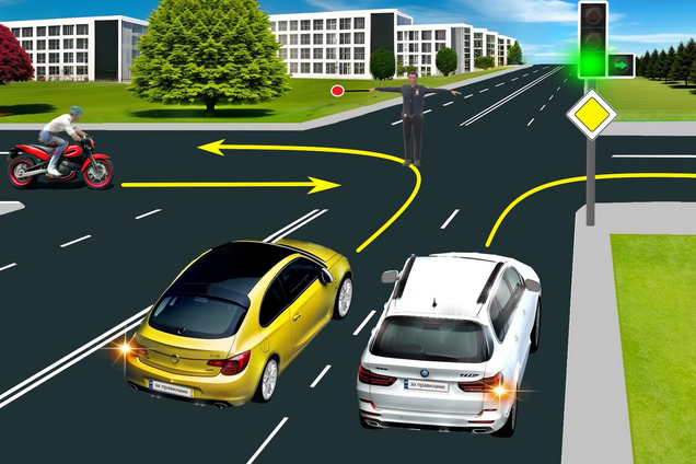 Traffic controller signals override traffic lights at intersections ...